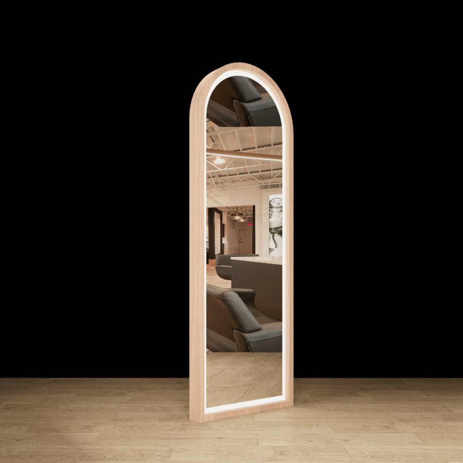 Pacific Arch Top LED Mirror | DSM Designs
