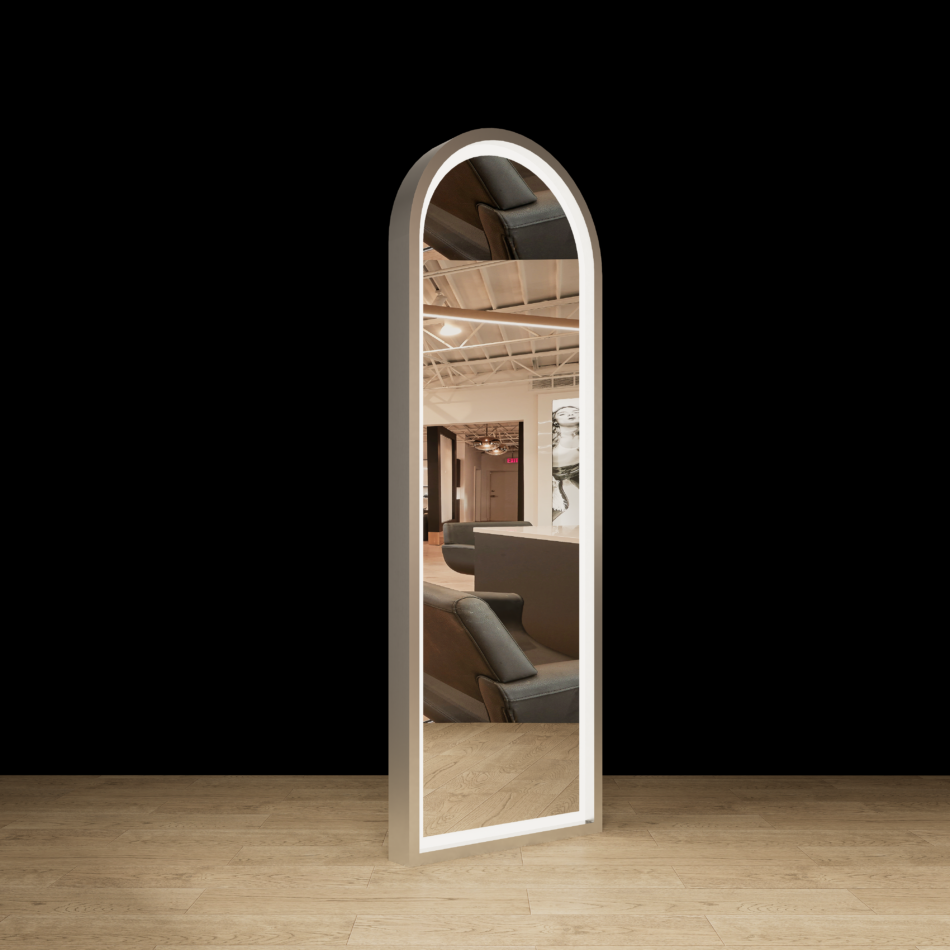 Pacific Arch Top LED Mirror | DSM Designs